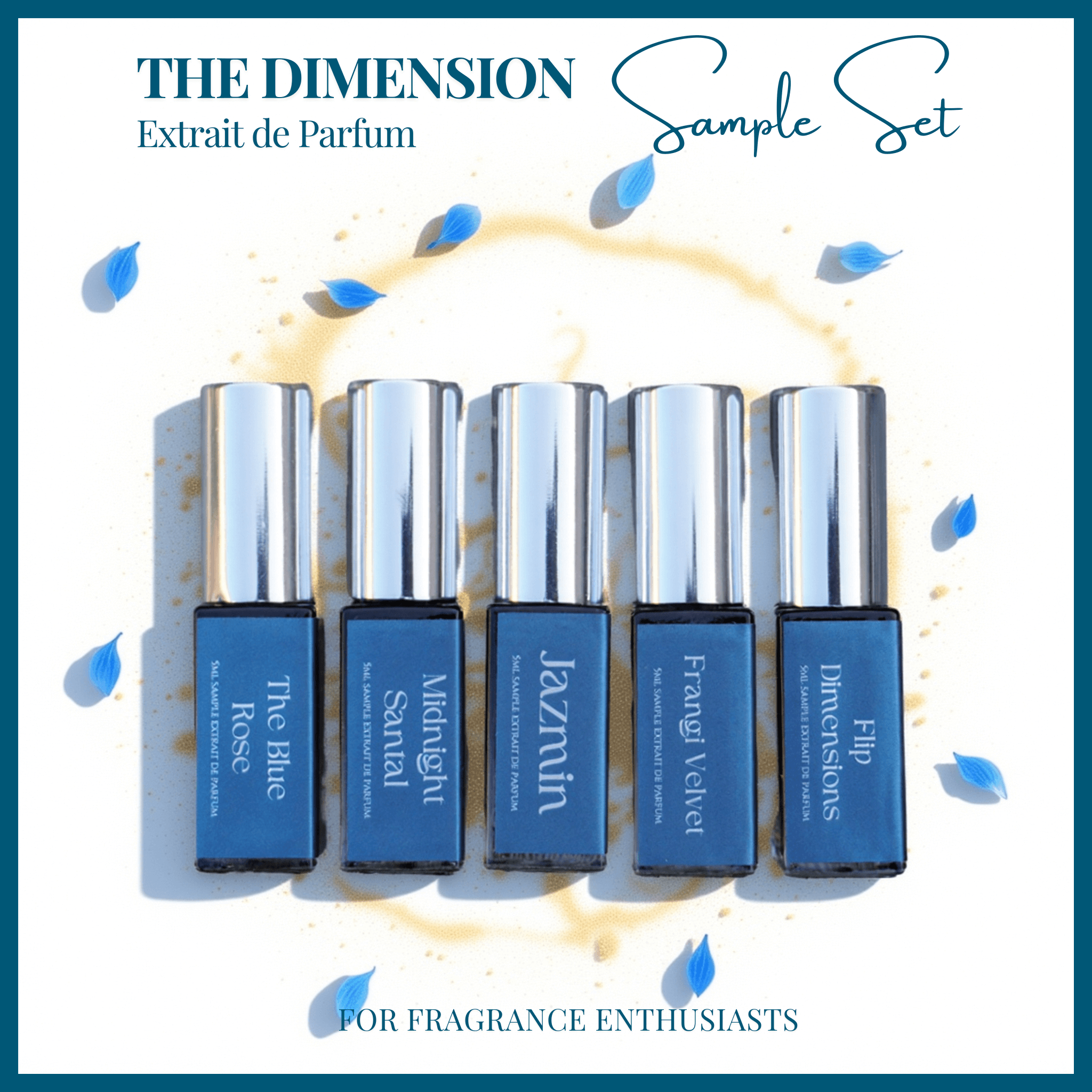 Extrait de Parfum Sample Set – The Dimension Collection